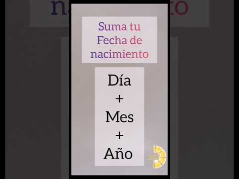Este Número marca un Gran Cambio en tu vida! Suma dia+mes+año de nacimiento te da tu edad de cambio