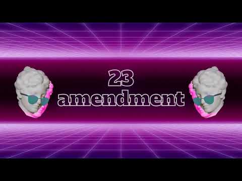 The 23rd amendment explained