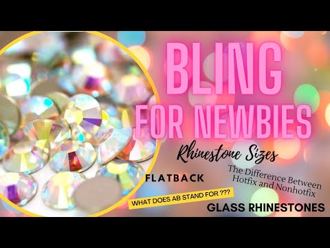 Bling for Newbies Presented by BlingeeThingee A Sparkly Supply Shop