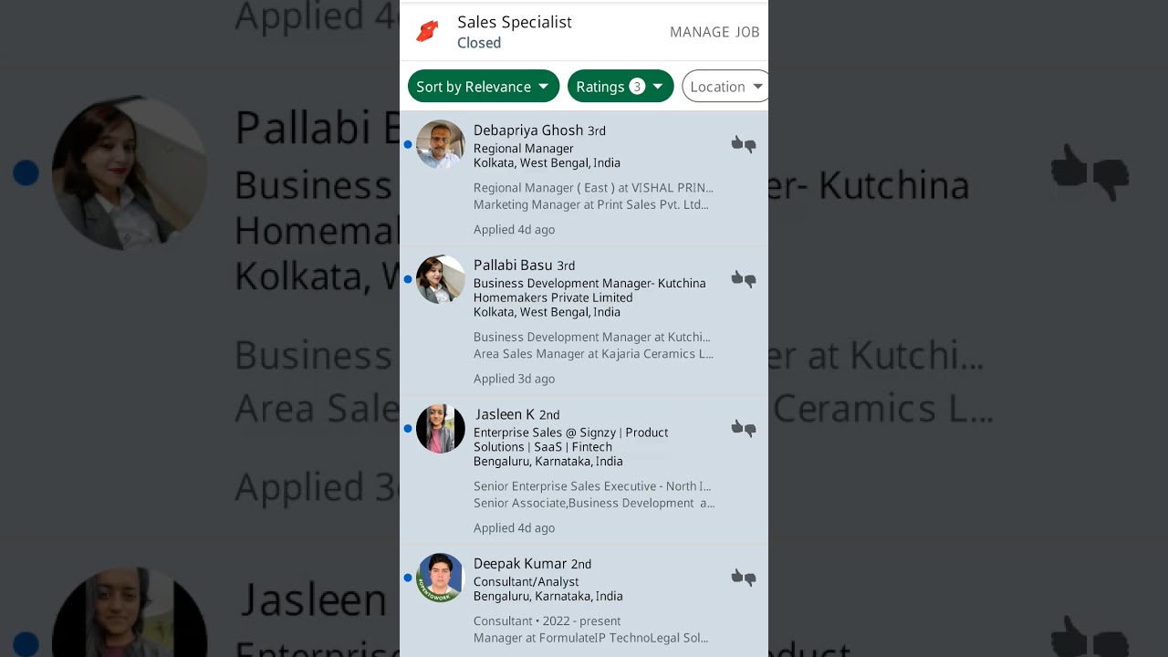 Want to see the list of applicants for a job you posted on LinkedIn? #linkedintutorial Check it out🔥