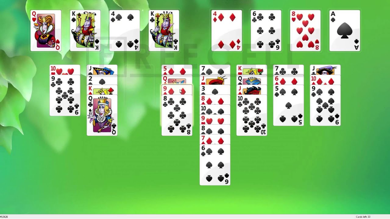 Solution to freecell game #13426 in HD