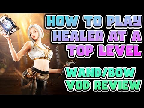 How To Play Healer 101 by One of The Best Healers in Throne & Liberty | Bow/Wand VoD Review