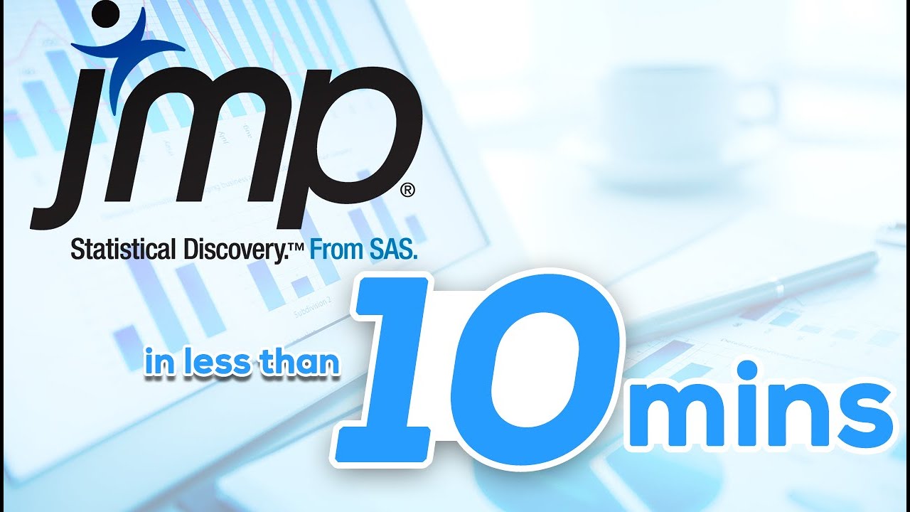 JMP Tutorial | How to use JMP in less than 10 minutes | JMP for beginners