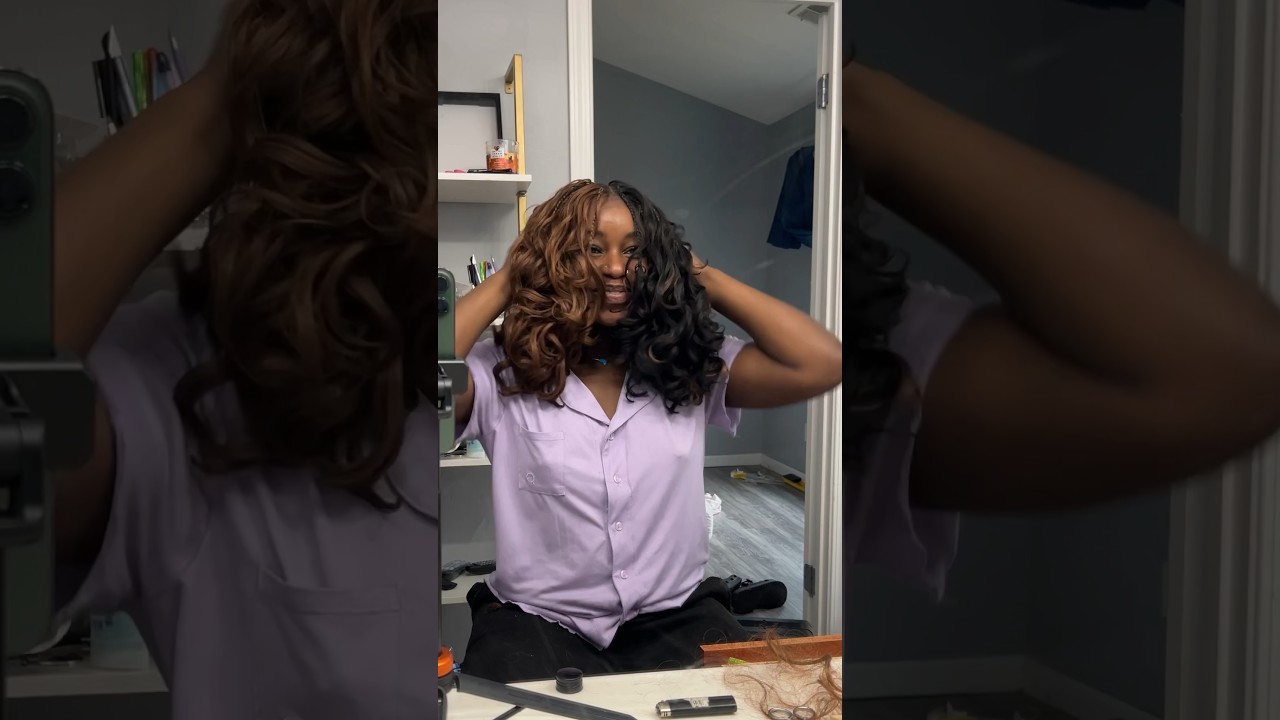 Knowing how to braid your own hair is a super power. I tried Knotless French curl boho braids