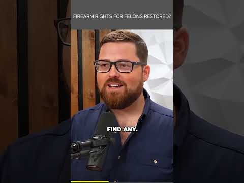 More Felons Could See Their Gun Rights Restored - #shorts