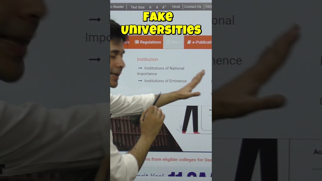Is Your University Fake? Check This UGC Trick!
