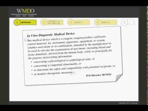 Pathways to CE Marking under the In Vitro Diagnostics Directive