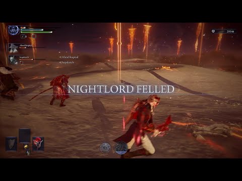 Elden Ring NIGHTREIGN - Network Test - Duchess Gameplay - Full Run Group 4