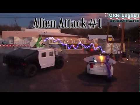 NYE at Olde English Creations Body Shop - Protecting Tucson From Aliens
