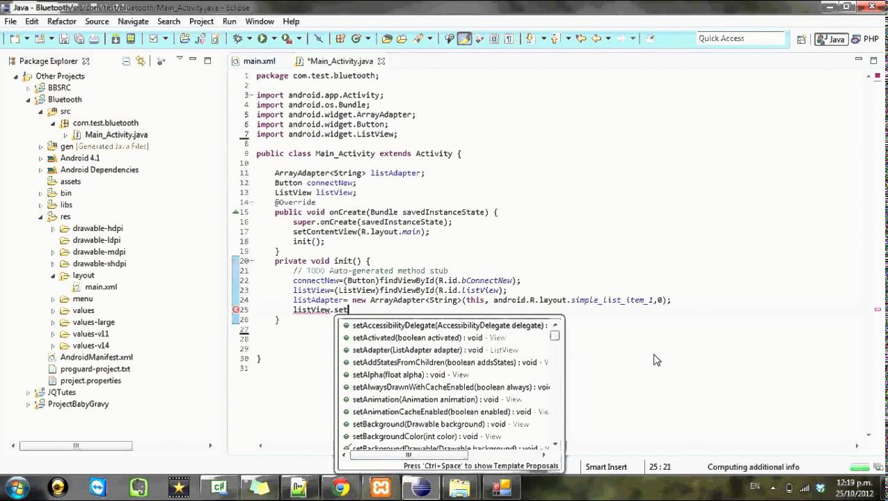 Android development Tutorial Bluetooth   2   YouTube