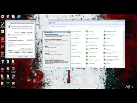 How to delete cookies and temp. files off of your computer!