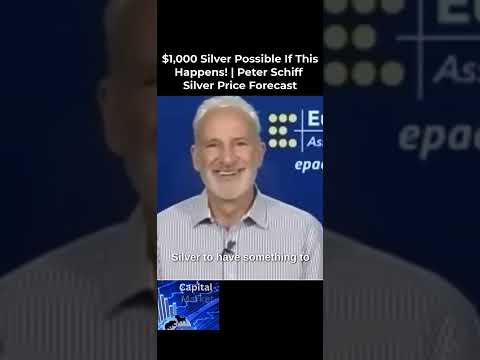 $1,000 Silver Possible If This Happens! | Peter Schiff Silver Price Forecast
