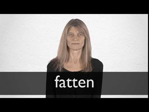 FATTEN definition and meaning | Collins English Dictionary