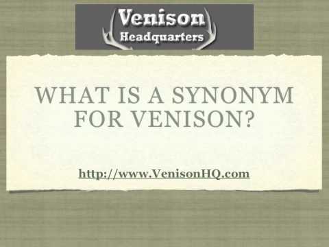 What is a Synonym for Venison - Venison FAQ