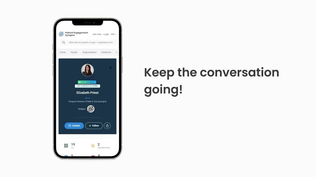 Synapse Contact Feature - Connect with the global community