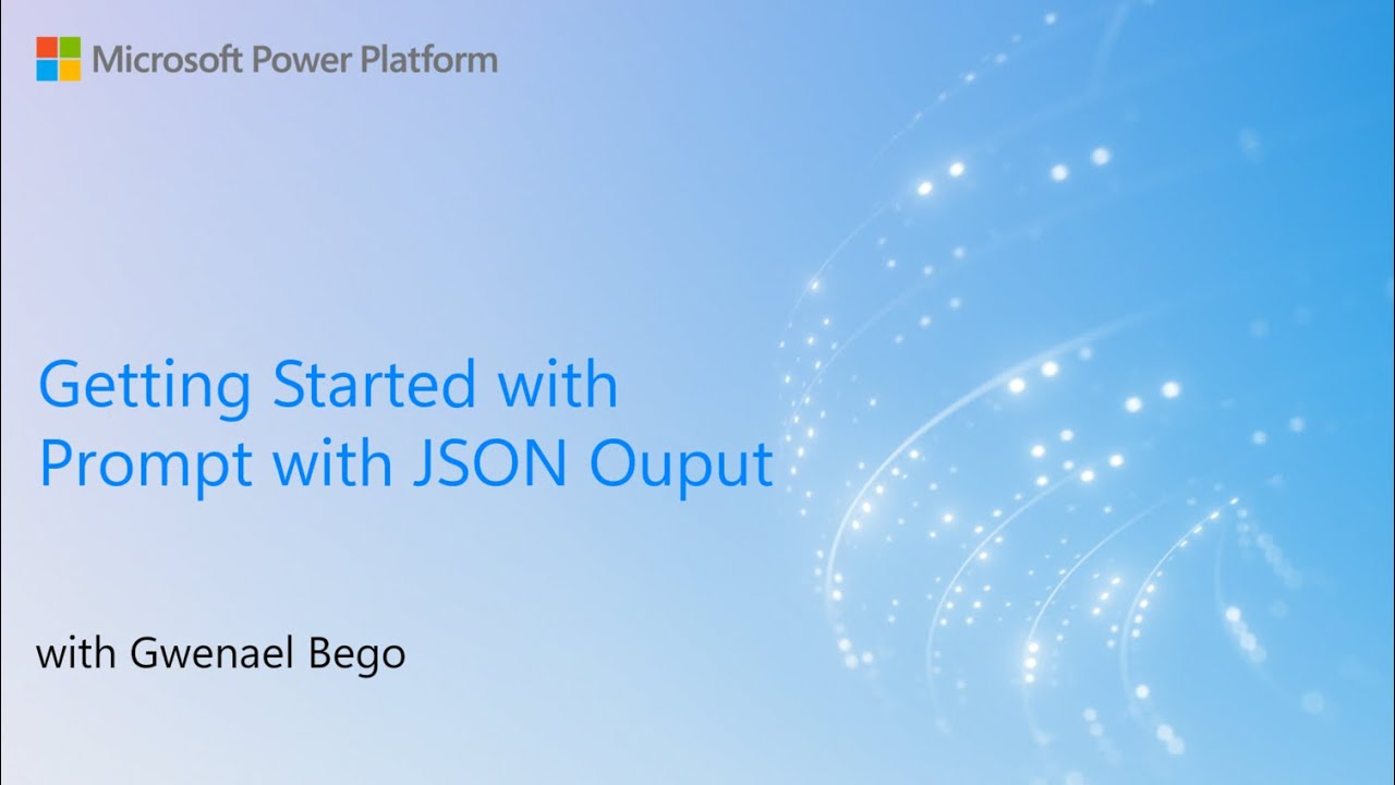 AI Builder: Master JSON Outputs with Enhanced Prompt Builder ...