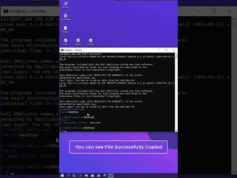 👌 Securely Transfer Windows Password Hashes to Linux using SCP Part-2 | Ethica