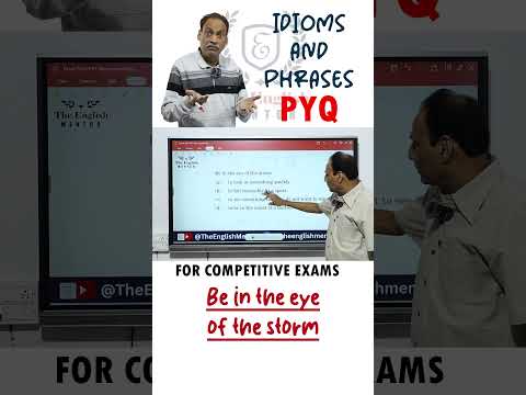 Be in the eye of the storm | The English Mentor | #shorts
