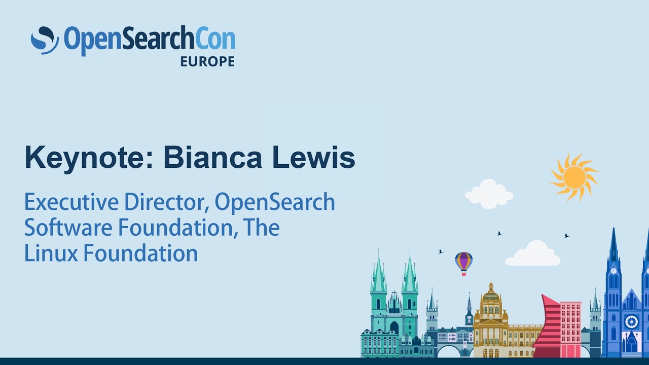 Keynote: Bianca Lewis, Executive Director, OpenSearch Software Foundation, The Linux Foundation