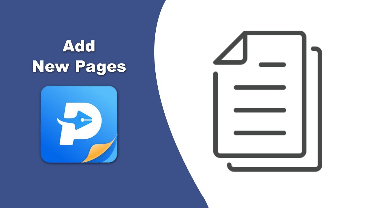 How to Add a New Page to a PDF Document in EaseUs PDF Editor