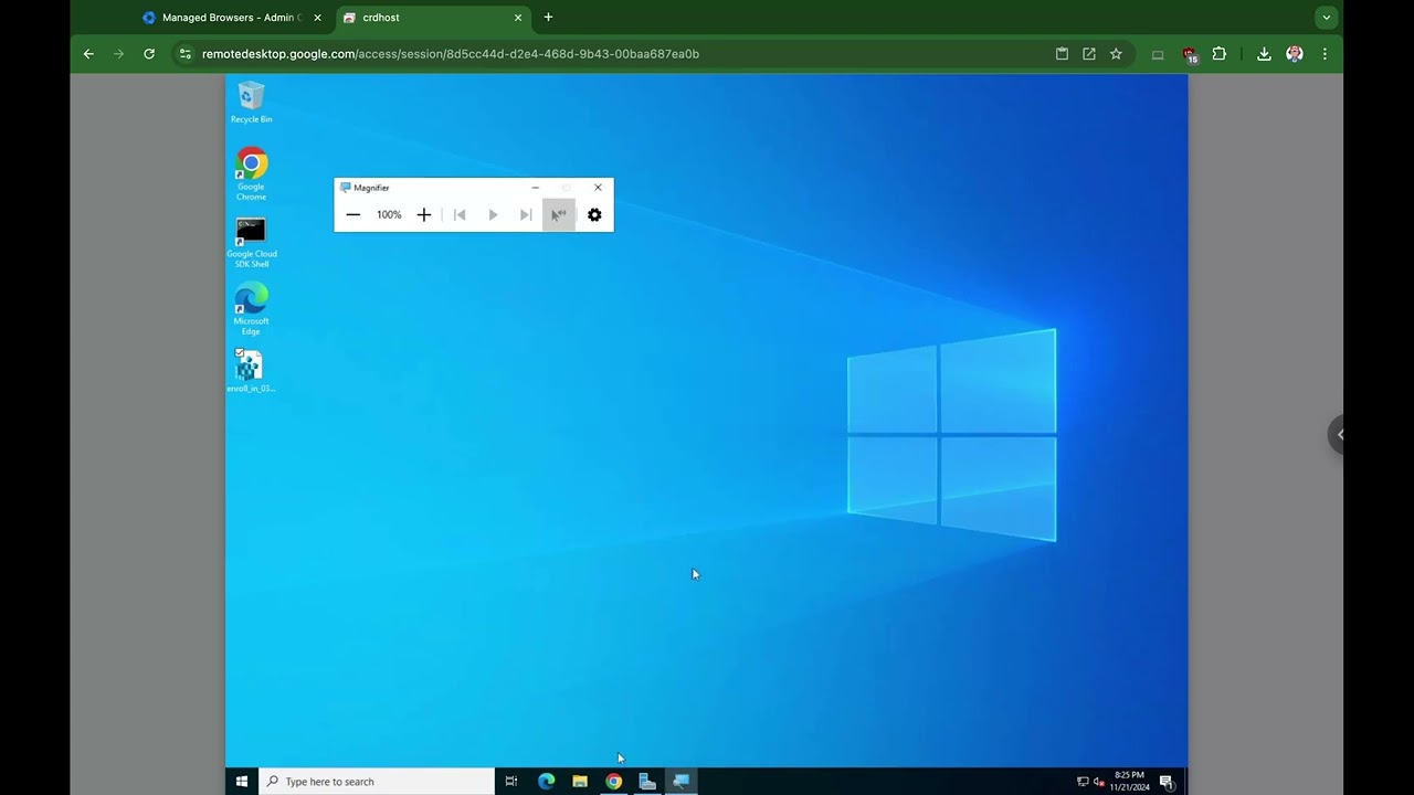 Enrolling Chrome Browser for Cloud Management (Chrome Enterprise Core)