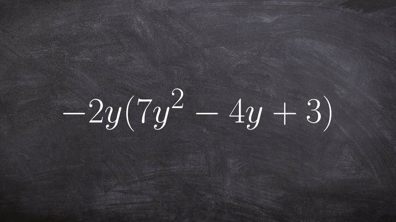 Multiply a Monomial by a Polynomial Using Distributive Property