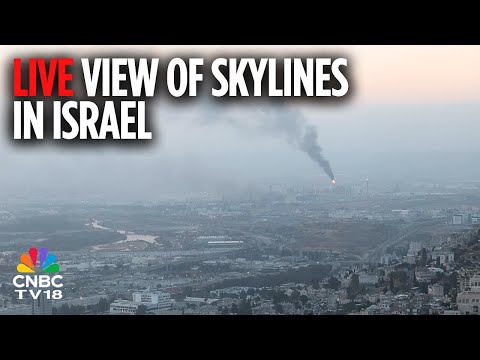 Tel Aviv LIVE Skyline View: Israel and Iran Launch New Attacks | Ali Khamenei | Netanyahu | N18G