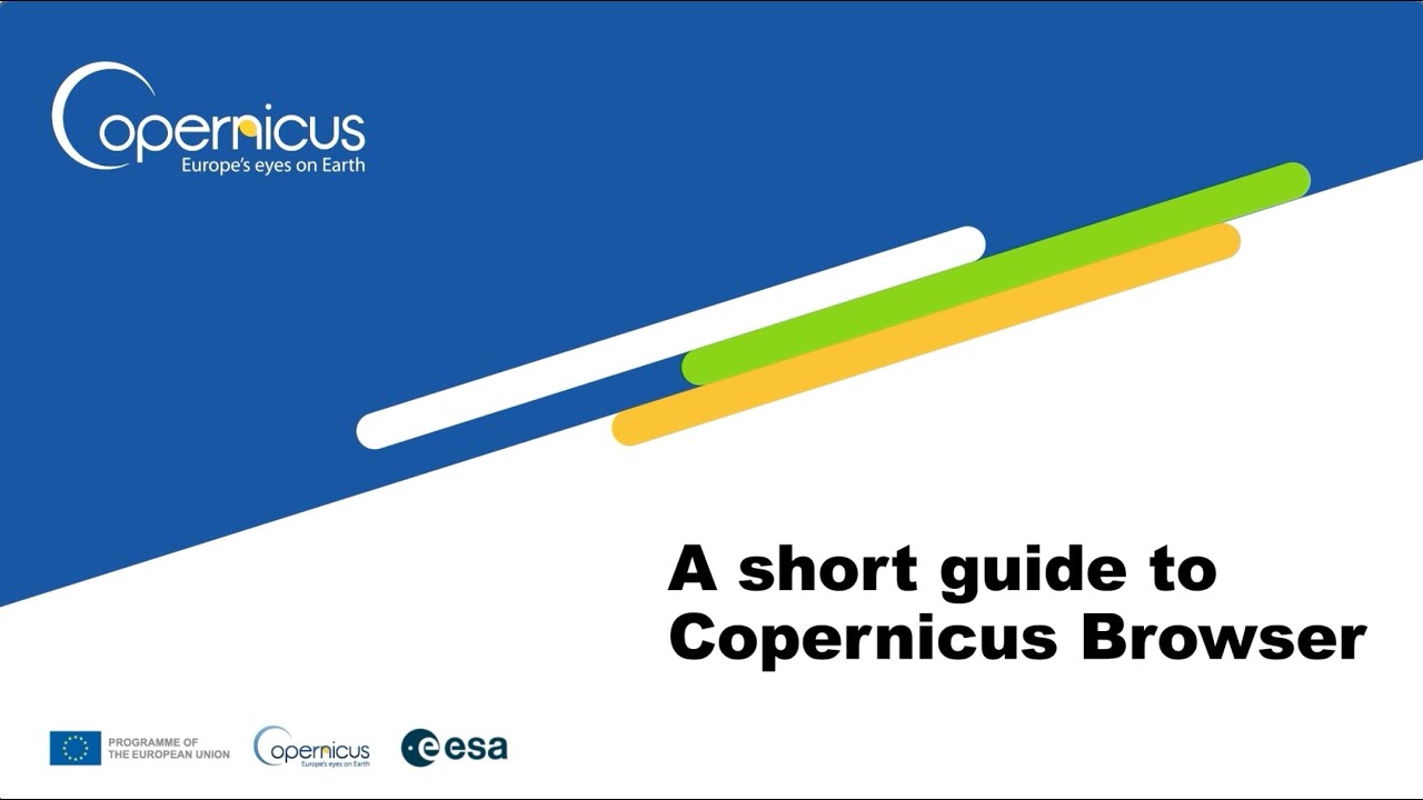 A short guide to Copernicus Browser