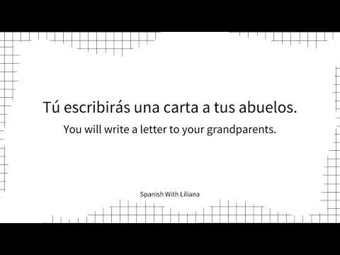 Future Tense in Spanish