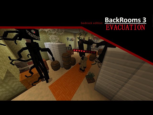BackRooms 3 - EVACUATION Minecraft Map