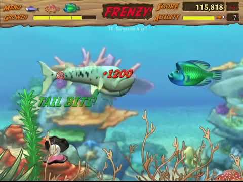 Feeding Frenzy 2 Shipwreck Showdown Deluxe Gameplay Stages 01-17. Steam Version.