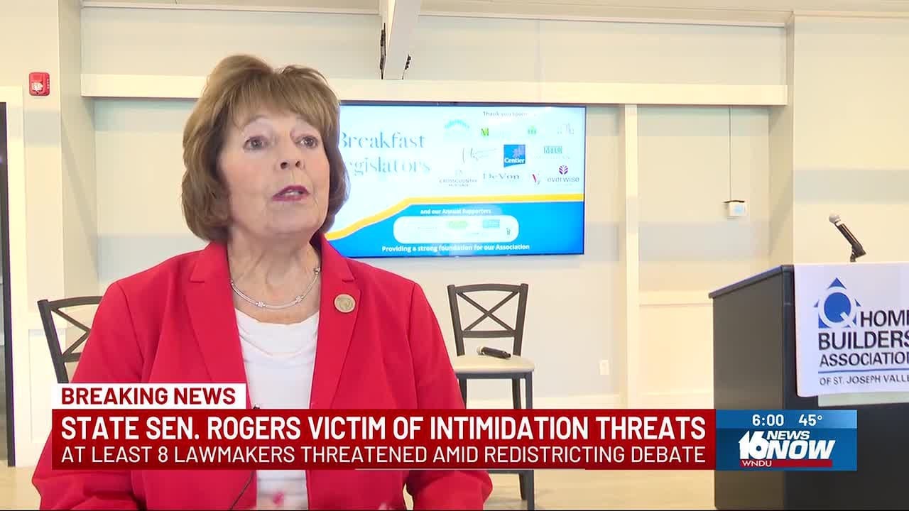 Indiana State Sen. Linda Rogers targeted by threats amid redistricting debate