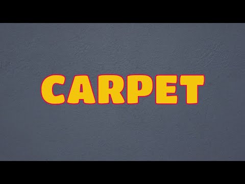 What Does CARPET Means || Meanings And Definitions With Example in ENGLISH