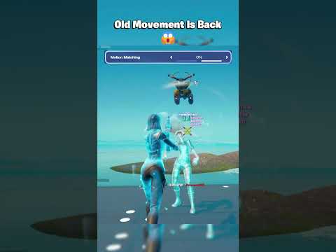 Old Movement Is Back In Chapter 5 ???? | How To Get Old Movement In Fortnite Chapter 5 ???? #shorts