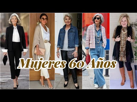 LINDOS Y MODERNOS OUTFITS PARA MUJERES MAYORES DE 60 AÑOS 👩💗 MODA 2022 – 2023
