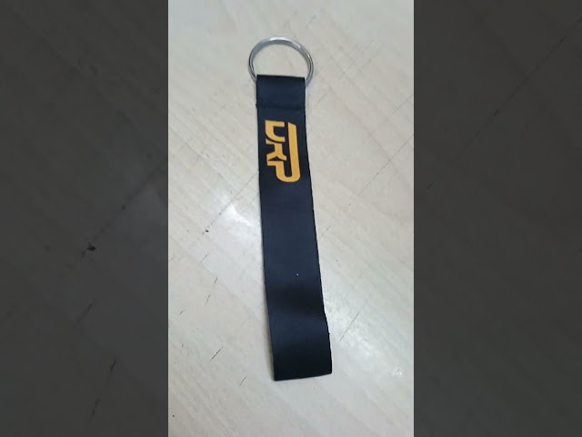 Key Chain And Rings - 25mm SPEED DEMON Satin Keychian With Dog Hook And ...