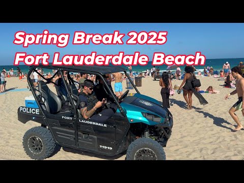 Spring Break 2025  Fort Lauderdale Beach Florida