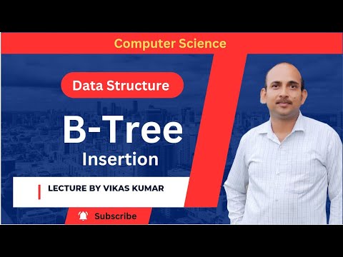 Insertion in B-Tree of Order 4 | B Tree insertion Solved example | Data Structure & Algorithm