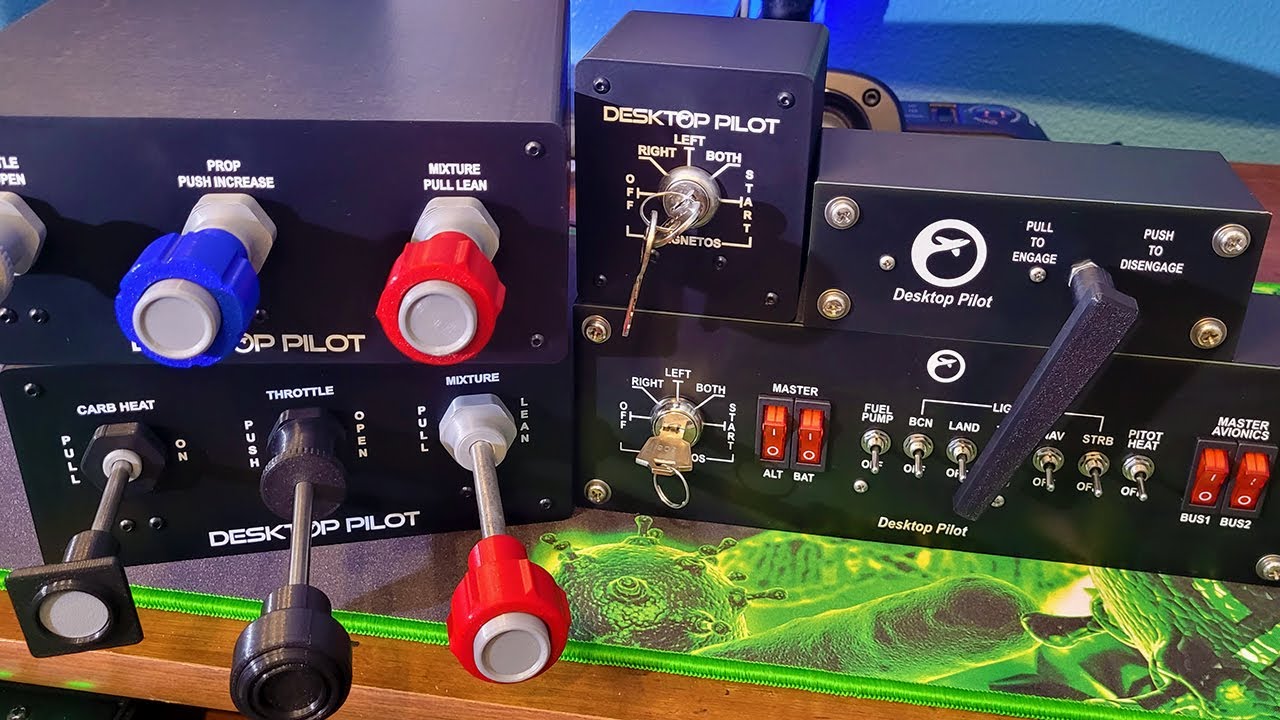 Desktop Pilot - Flight Simulator Hardware You Can Afford