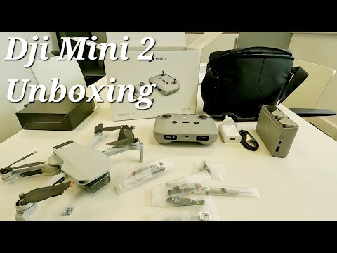 Dji Mini 2 Fly More Combo 4K Drone Unboxing