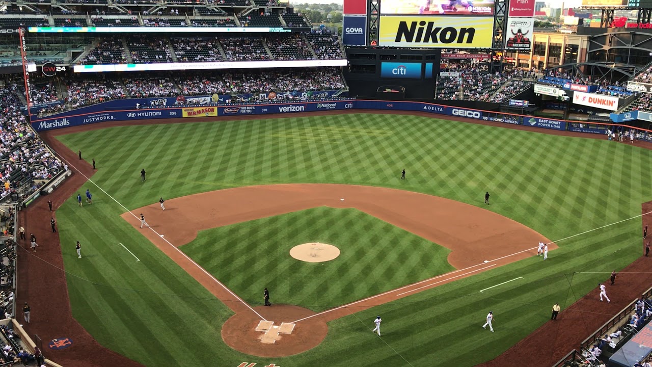 MLB Baseball Stadium Ambiance (Citi Field Mets Game)