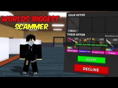 MM2 Trade Scam | 100% Works | UPDATED PASTEBIN