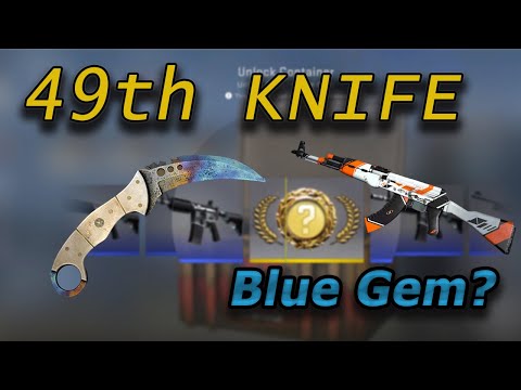 Unboxing Blue Gem Talon Knife and AK47 Asiimov | 8x Danger Zone Case Unboxing