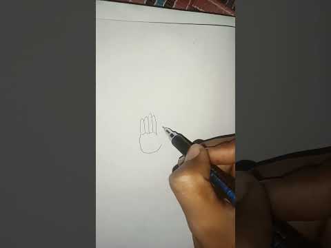 how to draw hand, Congress logo