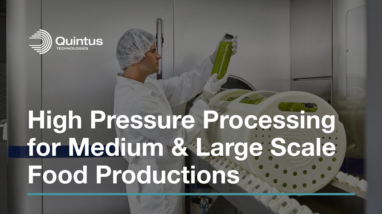 Quintus HPP QIF 400L High Pressure Processing Press for Medium & Large Scale Food Productions