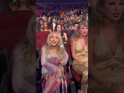 Taylor Swift & Sabrina Carpenter Share a Funny Moment ????