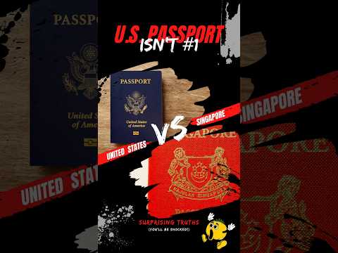 “ Why the U.S. Passport Isn’t #1 🤔 ( You’ll Be Shocked! ) @Official-DidYouKnowUSA #ytshorts