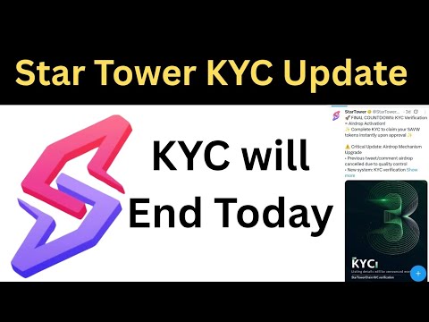 Star Tower chain KYC latest Update | Star tower Chain network add #startower #starchain #kyc