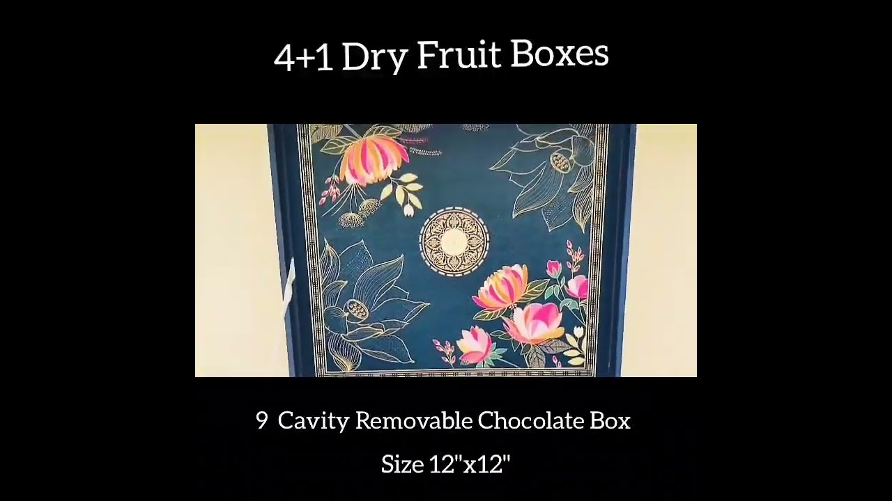 Filled dryfruit gift box for diwali | Available on IndiaMART