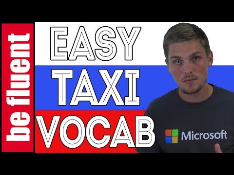 Russian Taxi Vocabulary